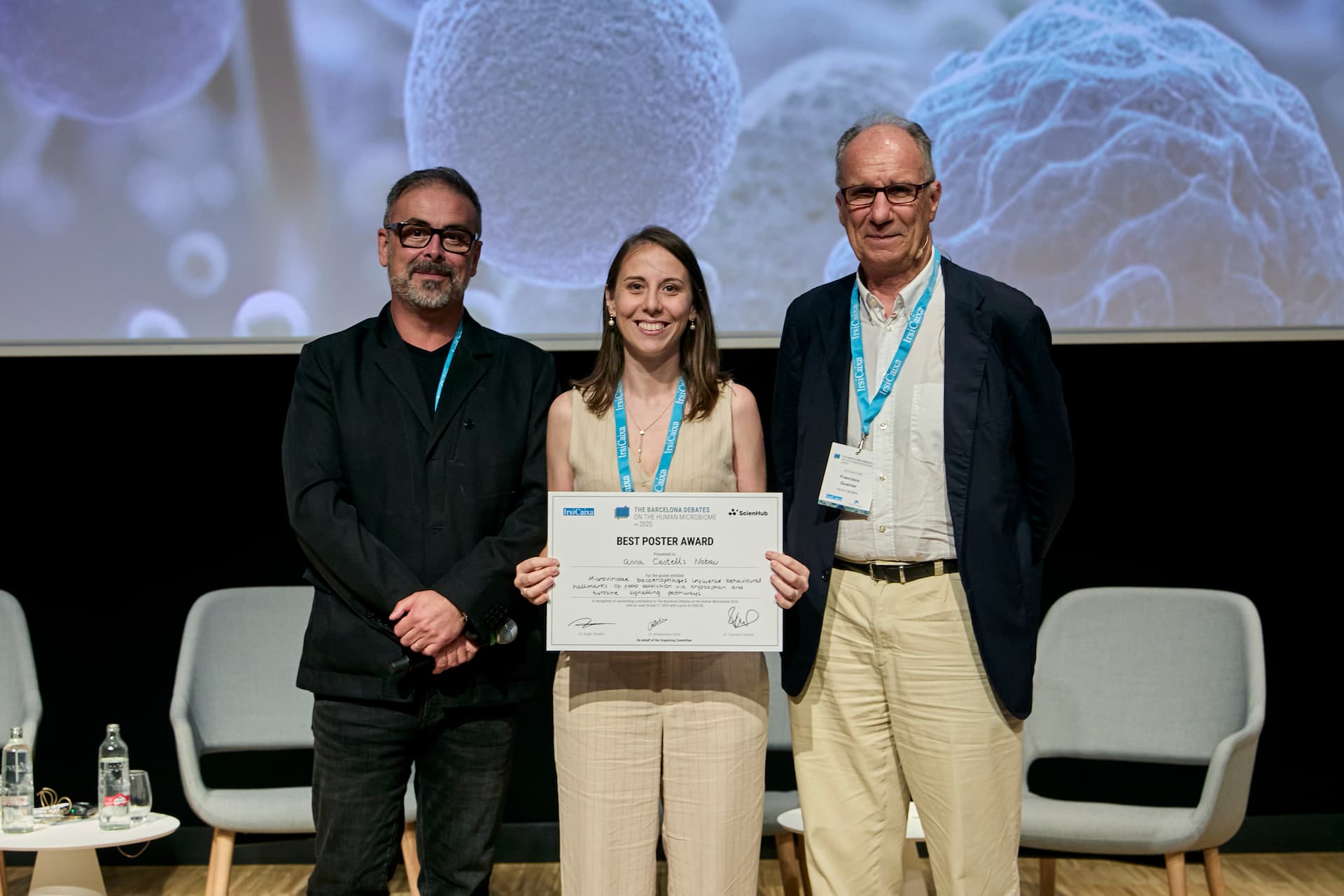 Anna Castells Nobau recibe el Best Abstract Award por una investigación pionera sobre la ...
